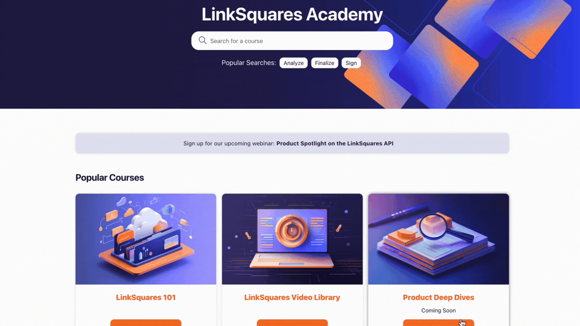 Introducing the LinkSquares Academy